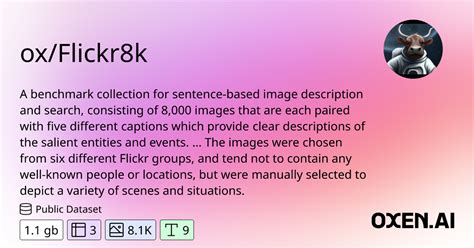 ox flickr8k datasets at oxen ai