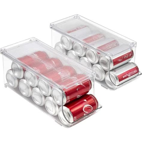 Stackable Soda Organizer Food Box Dispenser Beverage Storage Temu