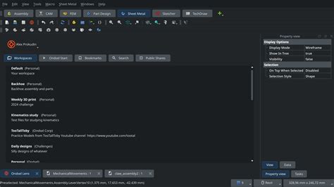 New In The Ondsel Lens Addon Revamped UI Search And More Ondsel