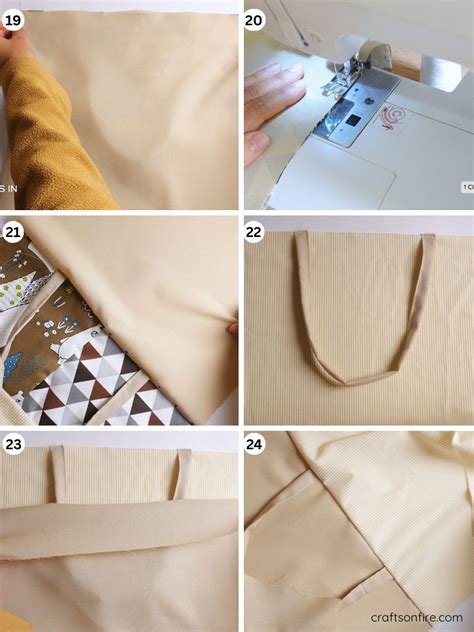 How To Sew Your Own Patchwork Tote Bag Step By Step Tutorial Craftsonfire