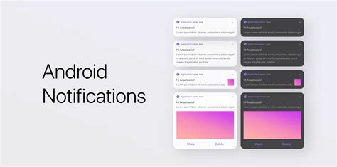 android notifications free figma template for uncategorized