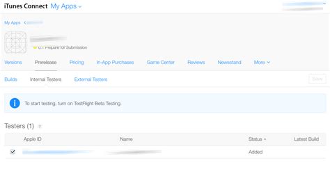 Ios TestFight Beta Testing For Internal Testers Build State Is