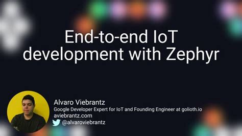 end to end iot projects with zephyr pdf