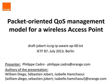 PDF Packet Oriented QoS Management Model For A QoS Management Model For A Multi Bearer
