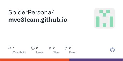 Mvc Team Github Io Index Html At Main SpiderPersona Mvc Team Github Io GitHub