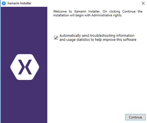 Install Xamarin Installer With Visual Studio