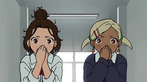 Miko And Kei Dandadan 5 Dibujos Animes Tiernos Chicos De Anime
