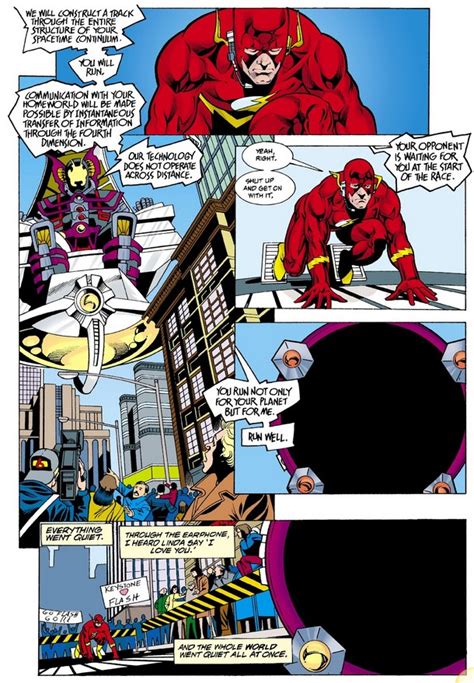 Dc How Does The Flash Move Through Space Science Fiction And Fantasy