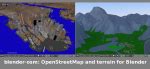Blender Osm OpenStreetMap And Terrain For Blender BlenderNation