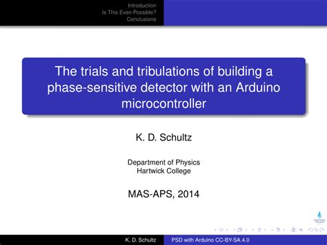 Pdf The Trials And Tribulations Of Building A Phase Sensitive