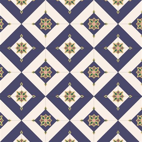 Premium Vector Tile Pattern