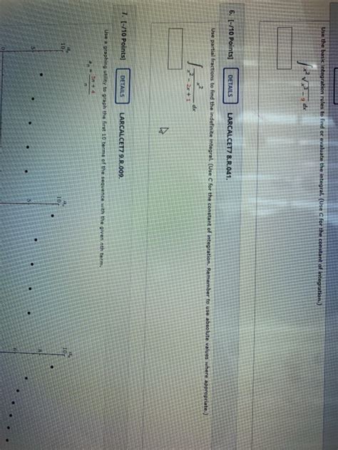 solved use the basic integration rules to find or evaluate