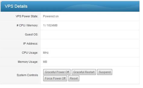 01 How To Power Onoff Reboot Or Reset My Linux Vps Knowledgebase
