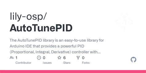 Github Lily Osp Autotunepid The Autotunepid Library Is An Easy To