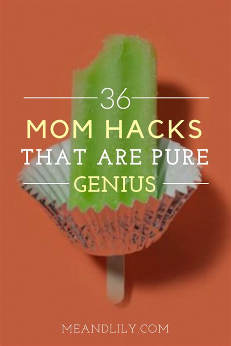 36 Mom Hacks That Are Pure Genius Motherhood Sprouting Busy Mom