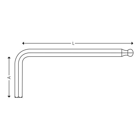 Lange Unbrakonøgler Med Kuglehoved Mm Polar Tools