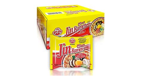 Spicy Jin Ramen By Ottogi 18 Pack Instant Noodles