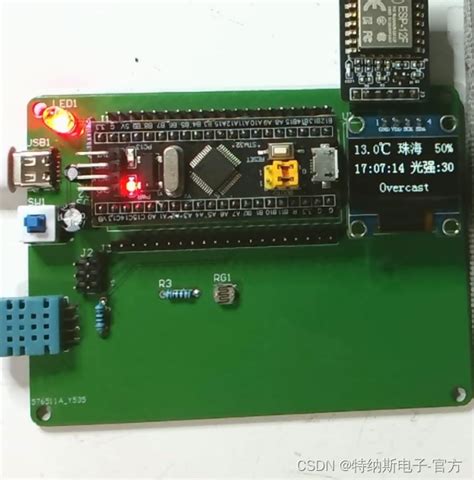 【特纳斯电子】智慧小区环境检测系统 实物设计智能小区环境检测 Csdn博客