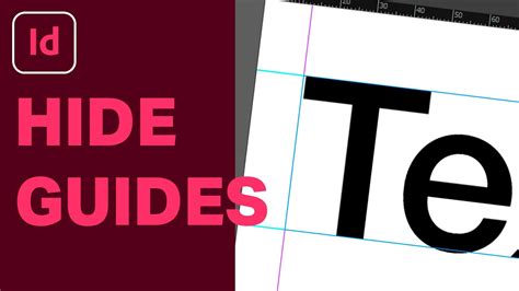 How To Hide Show Guides In Adobe InDesign YouTube