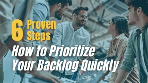 How To Prioritize Your Backlog Quickly In 6 Proven Steps