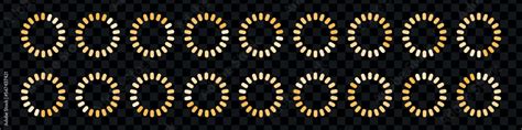load icon circle website buffer loader or preloader animation