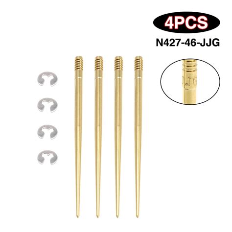 Motoparts Shop 4pcs Jfn Jfq Jjd Jje Jjf Jjg Jjj Jet Needles Keihin Pe Pwk Carburetor Oil Needles