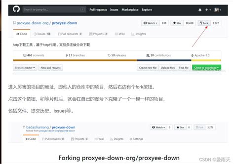Github怎么fork别人项目python爱雨天 腾讯云开发者社区