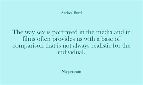 The Way Sex Is Portrayed In The Media And In Films Often…