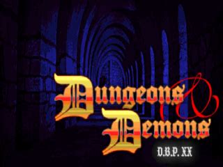 DBP20: Dungeons and Demons - The Doom Wiki at DoomWiki.org