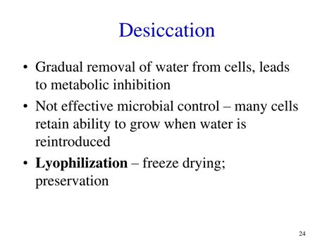 Ppt Methods For Microbial Control From Sterilization To