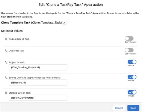 Automatically Clone Individual Tasks Using Flow Taskray