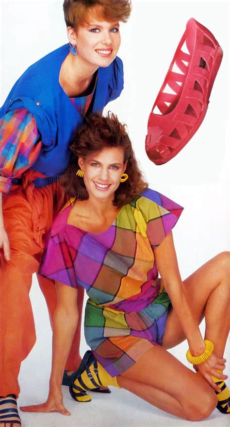 The Jelly Shoes 80s And 90s Fad Bright Colors Were More Important Than