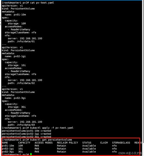 k8s 存储抽象 pv挂载 csdn博客