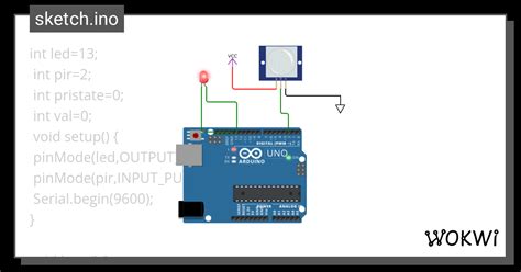 Pir Wokwi ESP STM Arduino Simulator