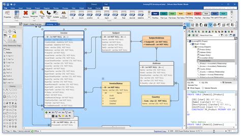 Improved ERD Editor Element Browser And UML Communication Diagram In V