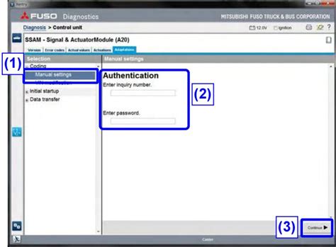fuso ecu parameters adaptation coding by xentry diagnostics auto