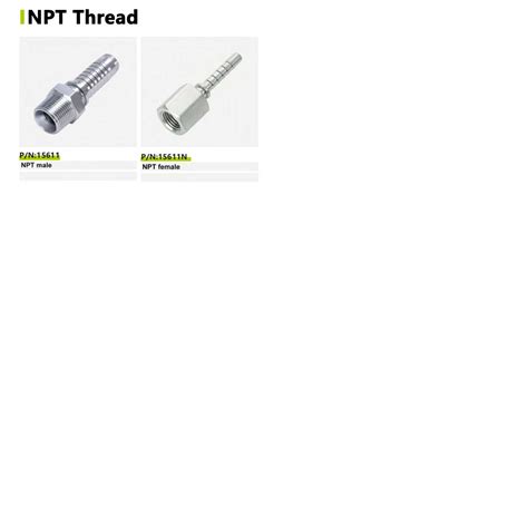 NPT Thread Utigoflex