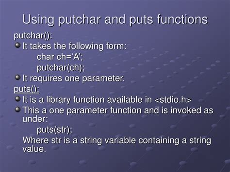 Ppt Character Arrays And Strings Powerpoint Presentation Free