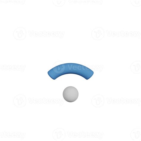 Low Wifi Signal D Illustration PNG