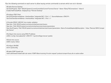 Configuration To Prepare Nodes Azure Portal Deployment And Operations
