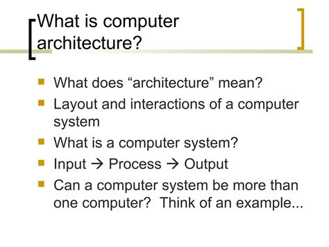 Introduction To Computer Architecture Ppt Data Storage And Warehousing Computing