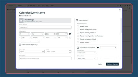 Calendar Module Tutorial