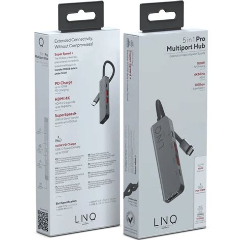 Linq 5in1 Pre Usb C Multiport Smarty Sk