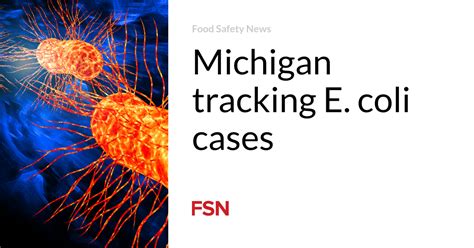 Michigan Tracking E Coli Cases Food Safety News