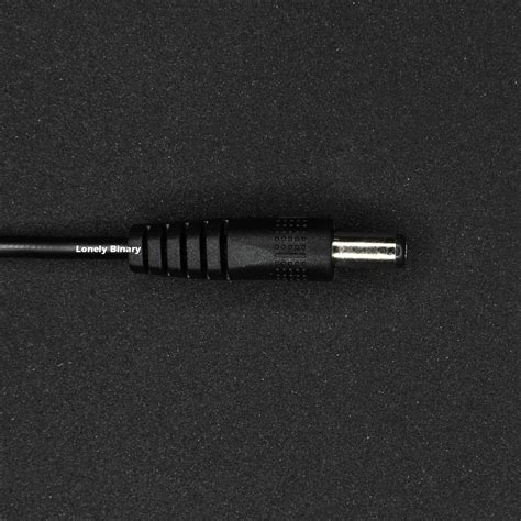 Dc 5521 Power Cable Male Connector 25cm Lonely Binary