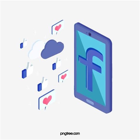 스테레오 폰 일러스트 클라우드 소셜 미디어 소셜 미디어 입체 휴대 전화 Png 일러스트 및 Psd 이미지 무료 다운로드