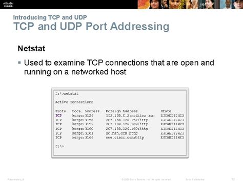 chapter 7 transport layer introduction to networking presentationid