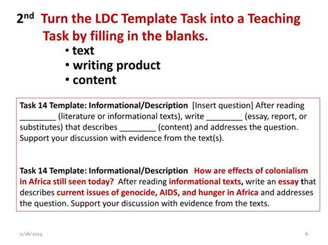 ppt writing an ldc module step by step guidance powerpoint