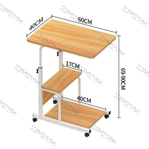 Bedside Lifting Computer Laptop Table Mobile Heigh Grandado