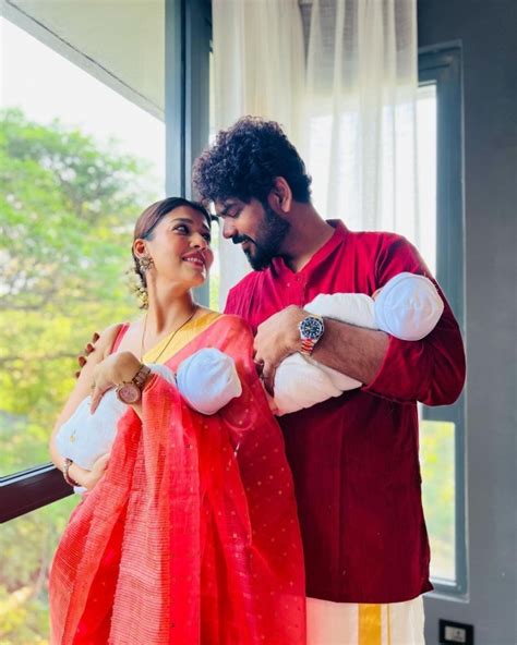 Nayanthara And Vignesh Shivans Heartwarming First Onam Celebration With Twin Sons Uyir And Ulag